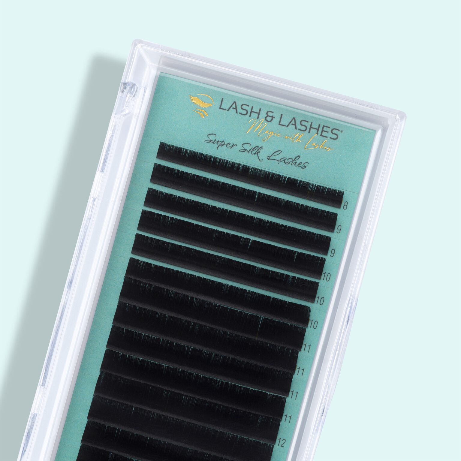 Super Silk 1D Classic Mix Sizes 0,15-0,20mm Pillák - Lash&Lashes